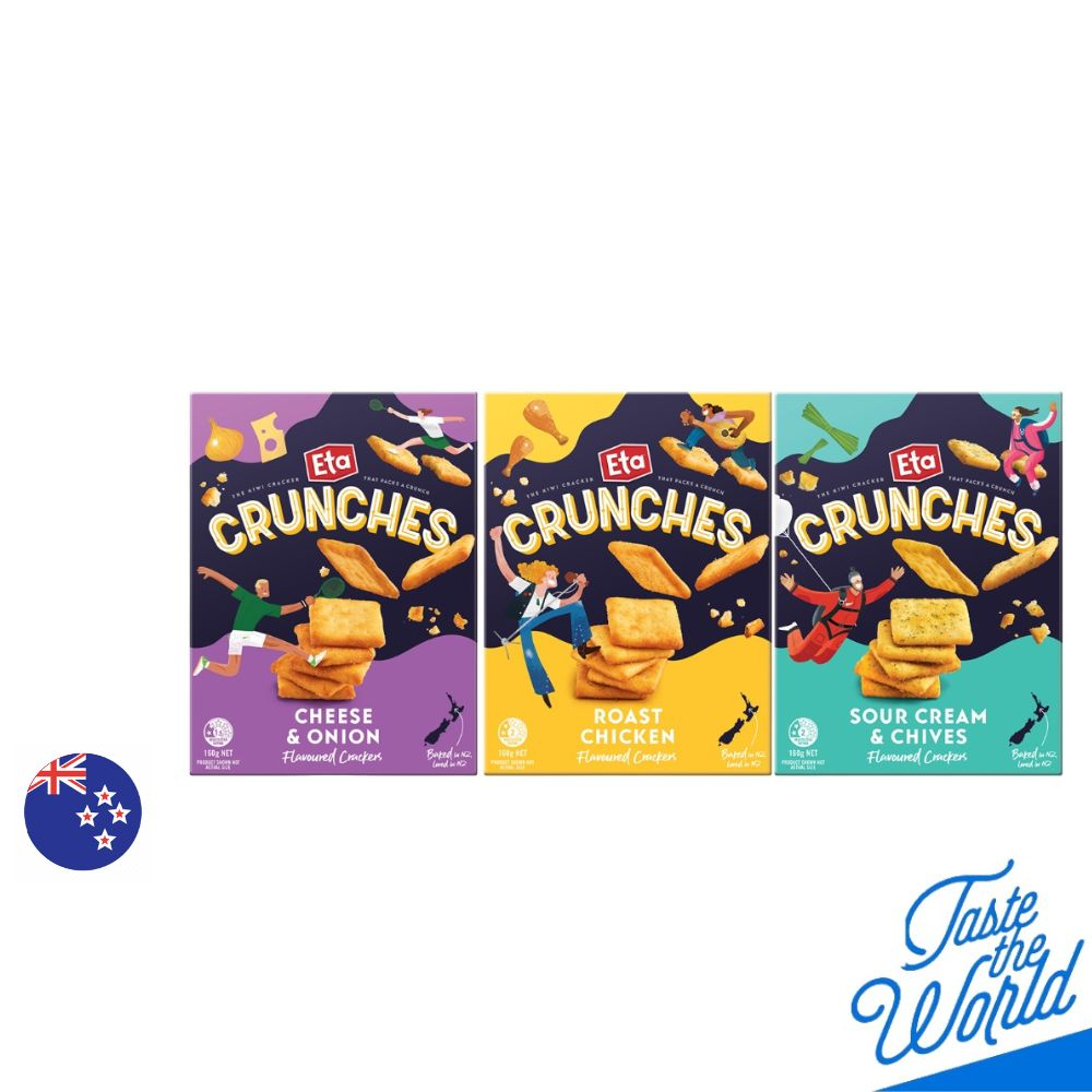 ETA Crunches Flavoured Crackers (160g) | Shopee Singapore