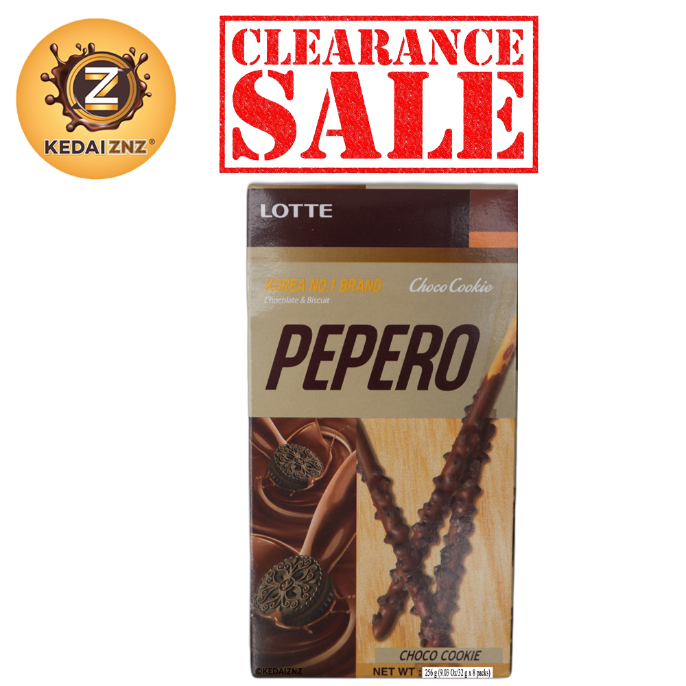 Chocolate LOTTE PEPERO Choco Cookie Box 256g Coklat | Shopee Singapore