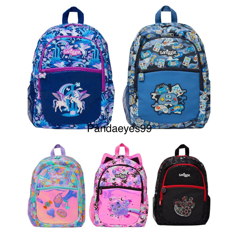 Smiggle Away Classic Backpack Elementary School Children's Bag | Shopee ...