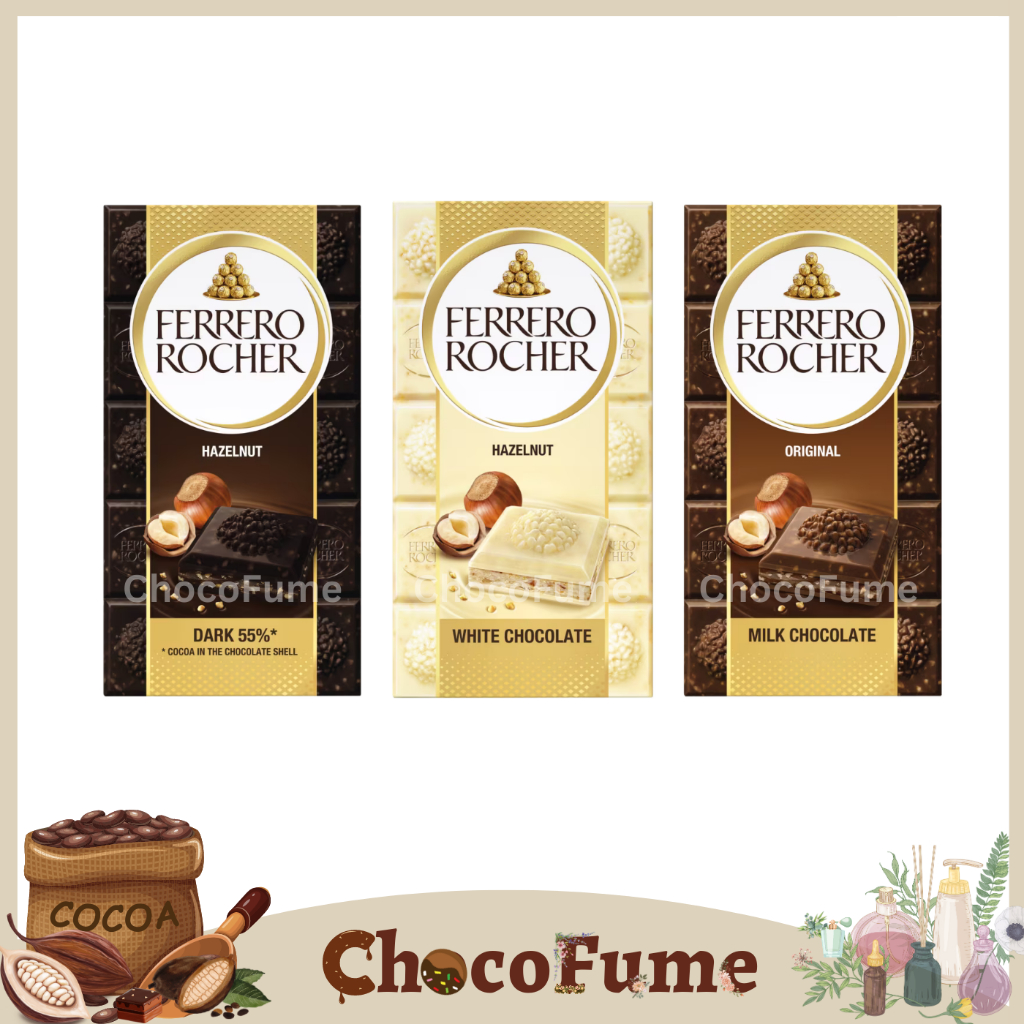 Ferrero Rocher Chocolate Bar 90g | Shopee Singapore