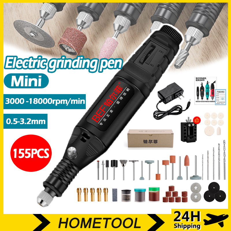 12V DC Grinder Tool Mini Dremel Drill Electric Multi-function Grinding ...