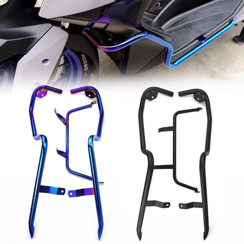 for YAMAHA XMAX 250 300 2017-2022 Crash Bar Bumper Tubular Side Body ...