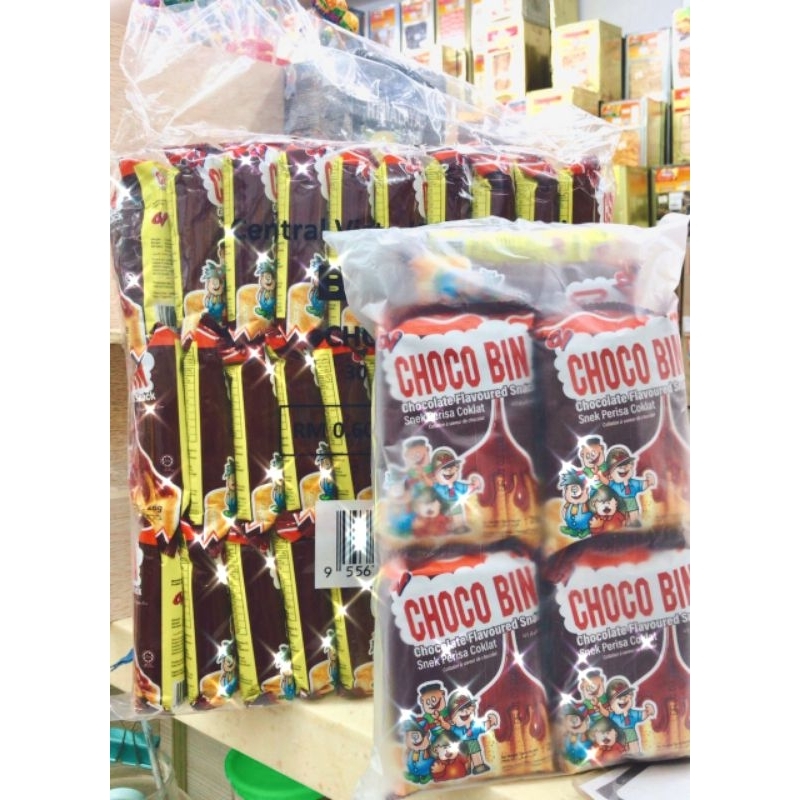 30s Choco Bin / Bing Bing Jagung Chocolate Flavoured Halal | Shopee ...