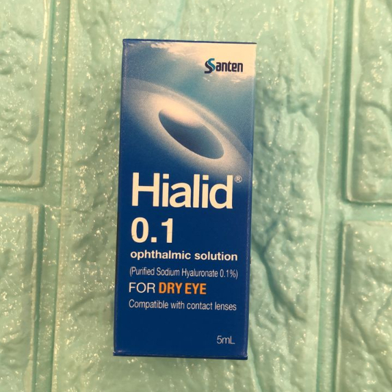 HIALID 0.1 Ophthalmic Solution Eye Drop 5ml (for dry eye) | Shopee ...