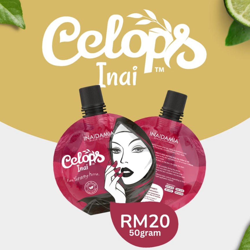 MERAH Henna Celops Hennadamia | Henna is valid for prayer | Bridal ...