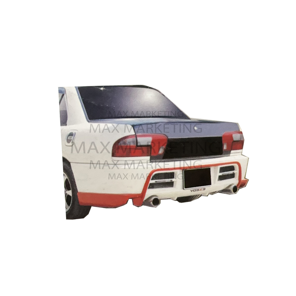 PROTON WIRA REAR BUMPER VOLTEX S/L(PU GETAH ) SKIRT LIP BODYKIT ...
