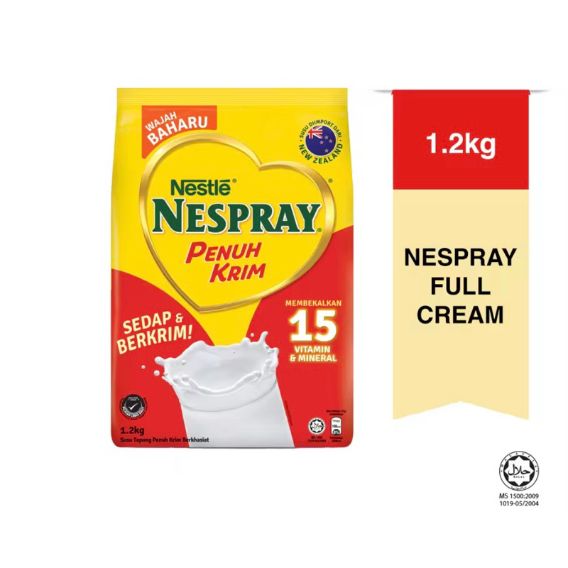 New 1.2kg-Nestle Nespray Penuh Krim 1.2Kg | Shopee Singapore