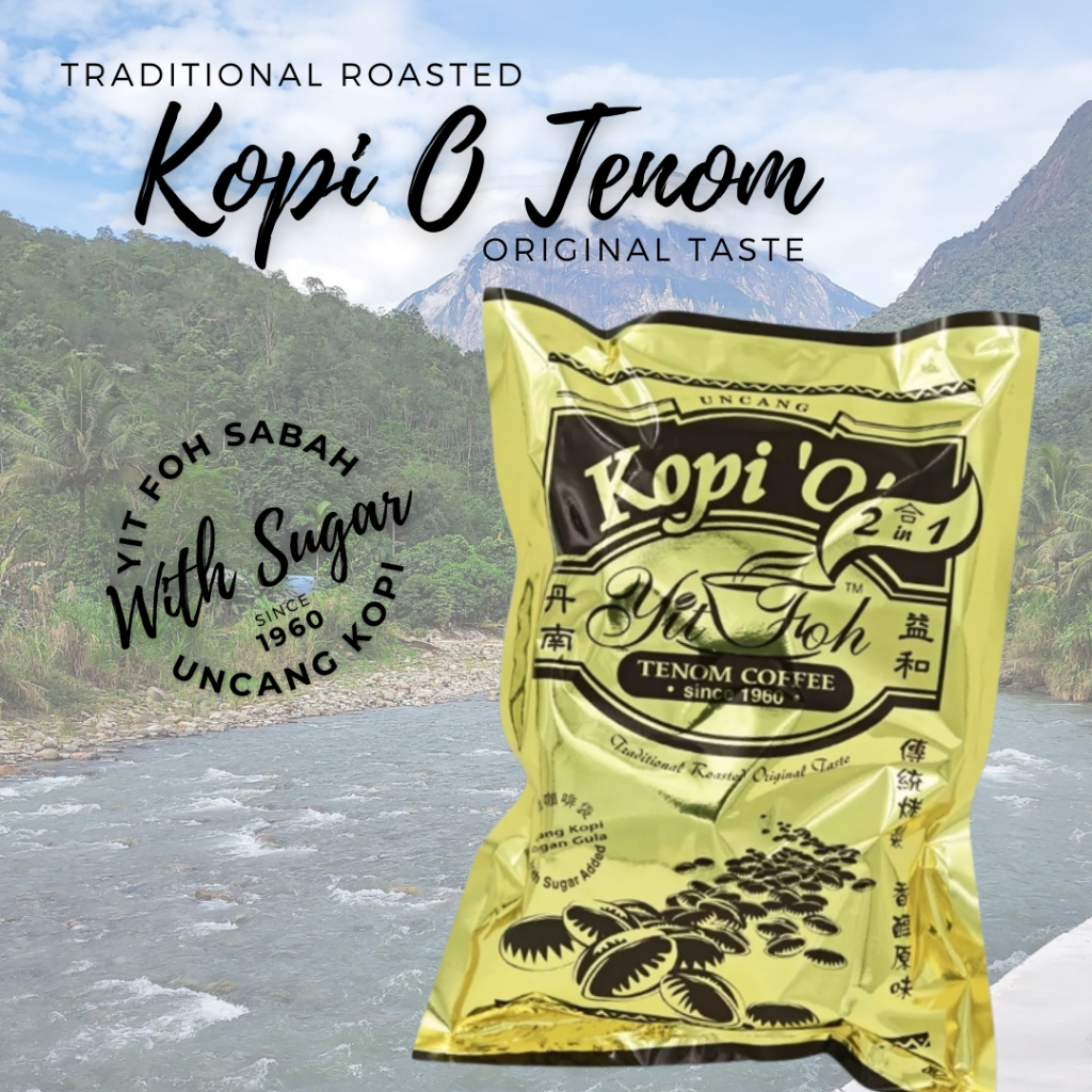 Coffee Tenom Yit Foh Kopi O Dengan Gula Traditional Roasted Taste 2 in ...