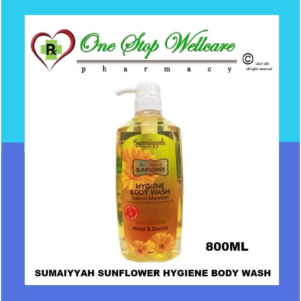 MATAHARI SUMAIYYAH SUNFLOWER BODY WASH SUNFLOWER HYGIENE BODY WASH ...