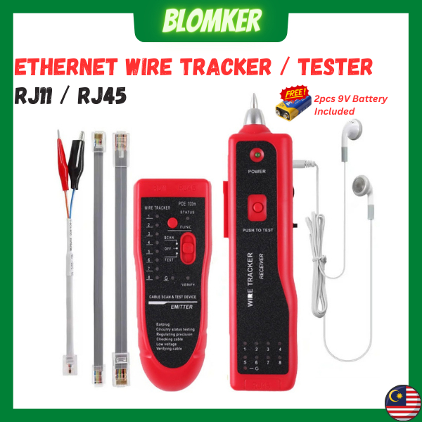 RJ11 RJ45 Ethernet Wire Tracker Tool LAN Ethernet Network Cable ...