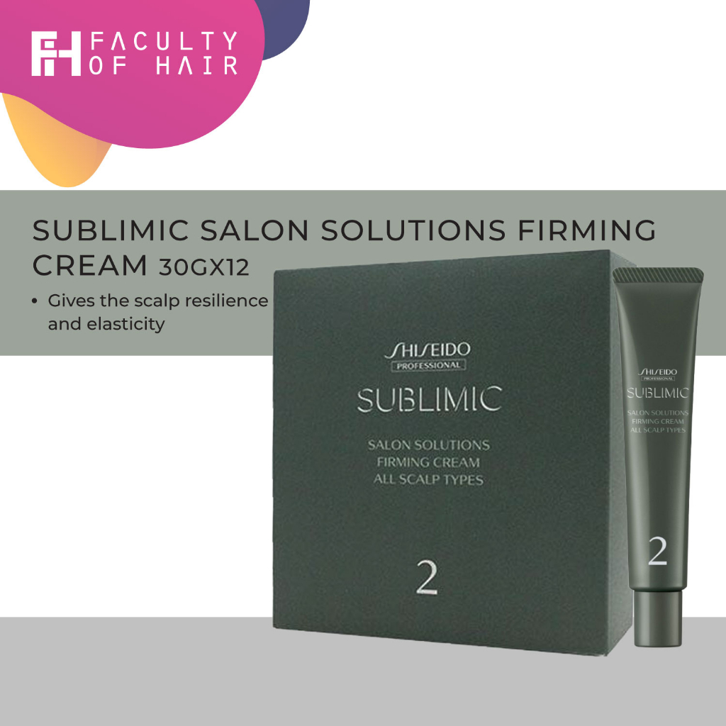 Sublimic Salon Solutions Firming Cream (30g x 12 Pcs) | Shopee Singapore