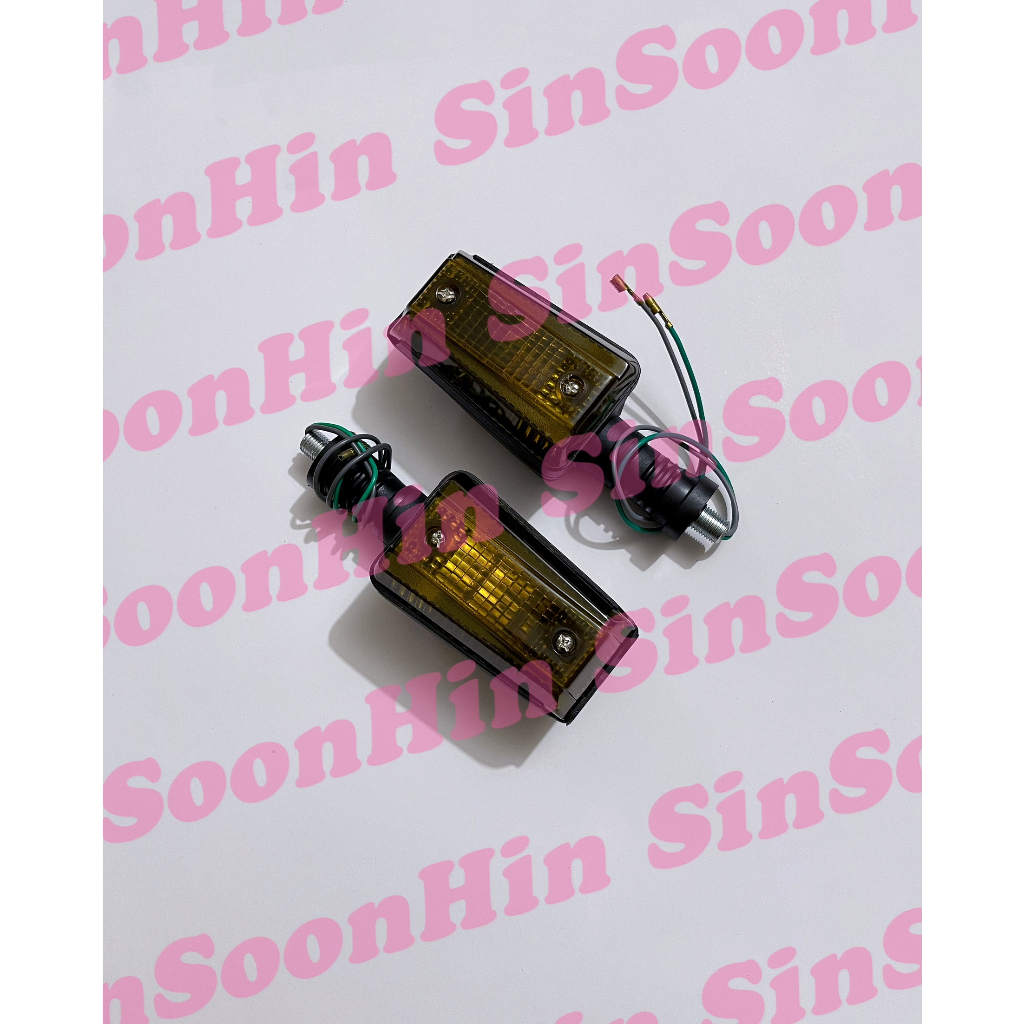 Yamaha RXZ 5Speed Front Signal Assy - Standard signal depan rxz mili 5 ...
