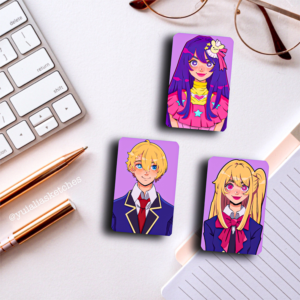 Oshi no Ko - 3pcs Cute Anime Photocards | Shopee Singapore