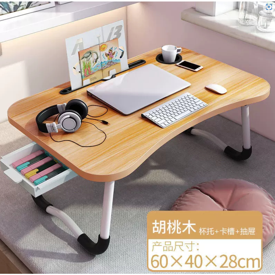 Foldable Bed Table Bed Desk Laptop Table Small Desk Hostel Table ...