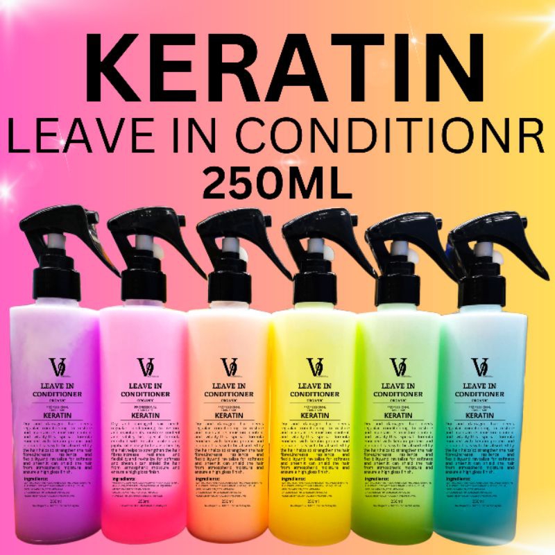 V9 keratin leave in conditioner 250ml | Shopee Singapore