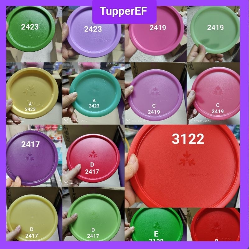 Tupperware Spare Part One Touch Seal / Cover (1pc) | Shopee Singapore