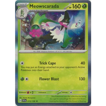 Meowscarada - Holo - 015/198 - SV1 SV01 - Pokemon Scarlet & Violet Base ...