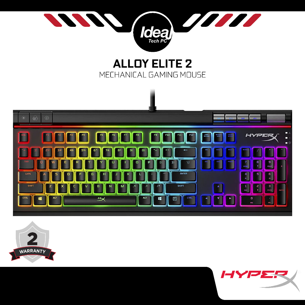 HYPER X ALLOY ELITE 2 | Mechanical Gaming Keyboard | Shopee Singapore