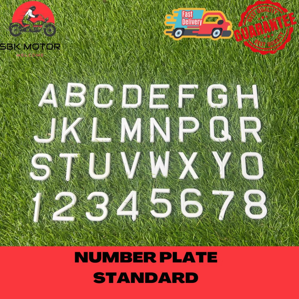 NOMBOR PLATE MOTOSIKAL STANDARD JPJ PASS / NOMBOR PLAT MOTOR JPJ LULUS ...