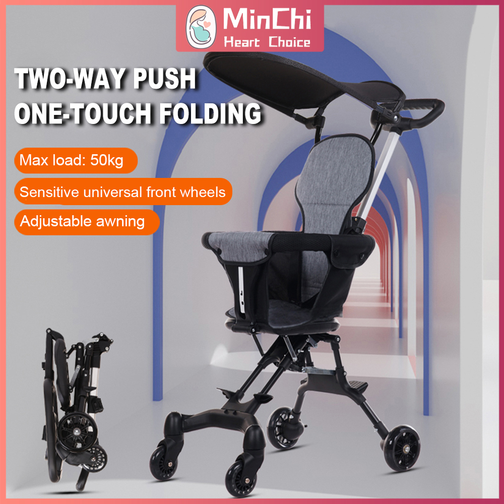 Foldable Magic Baby Stroller 2 Way Facing kereta tolak bayi 4 Wheels ...