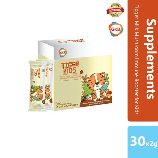 [EXP: 02/25]GKB Tiger Kids Immunity Booster (30'S) | Shopee Singapore