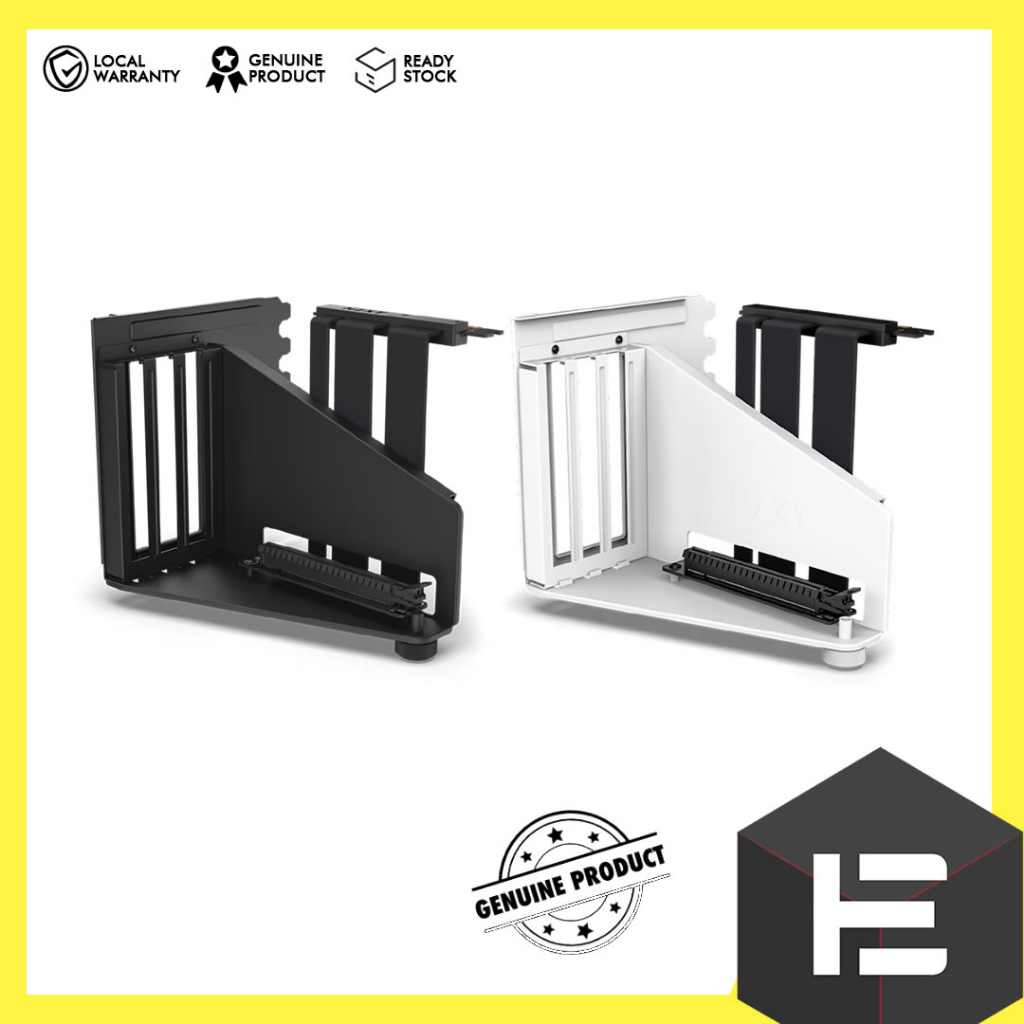 NZXT Vertical GPU Mounting Kit PCIE 4 - ( Black / White ) | Shopee ...