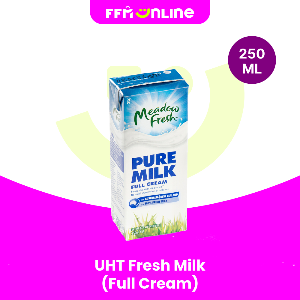 Meadow Fresh UHT Pure Milk - Full Cream (250ml) | Shopee Singapore