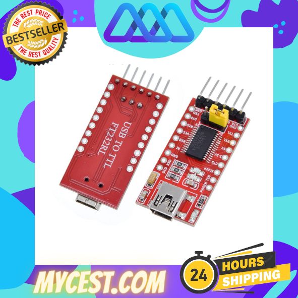 FT232R USB to Serial/TTL Converter Module | Shopee Singapore