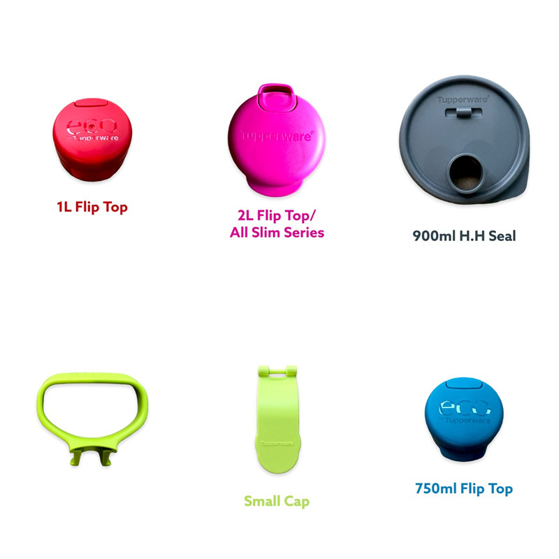 Tupperware Spare Part/Bottle Cap/Bottle Handle/Strap/Canister Seal ...