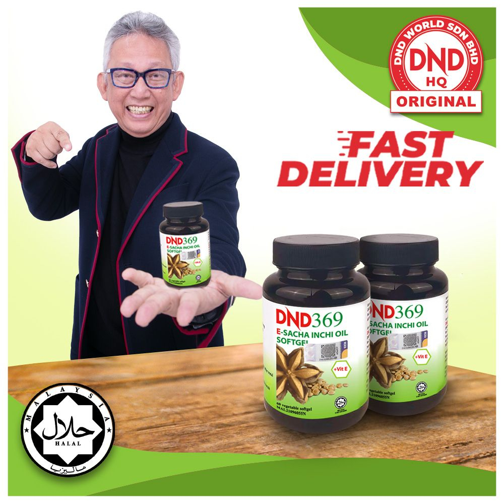 DND 369 E-Sacha Inchi Oil Softgel (2 Botol x 60 Biji) | Shopee Singapore