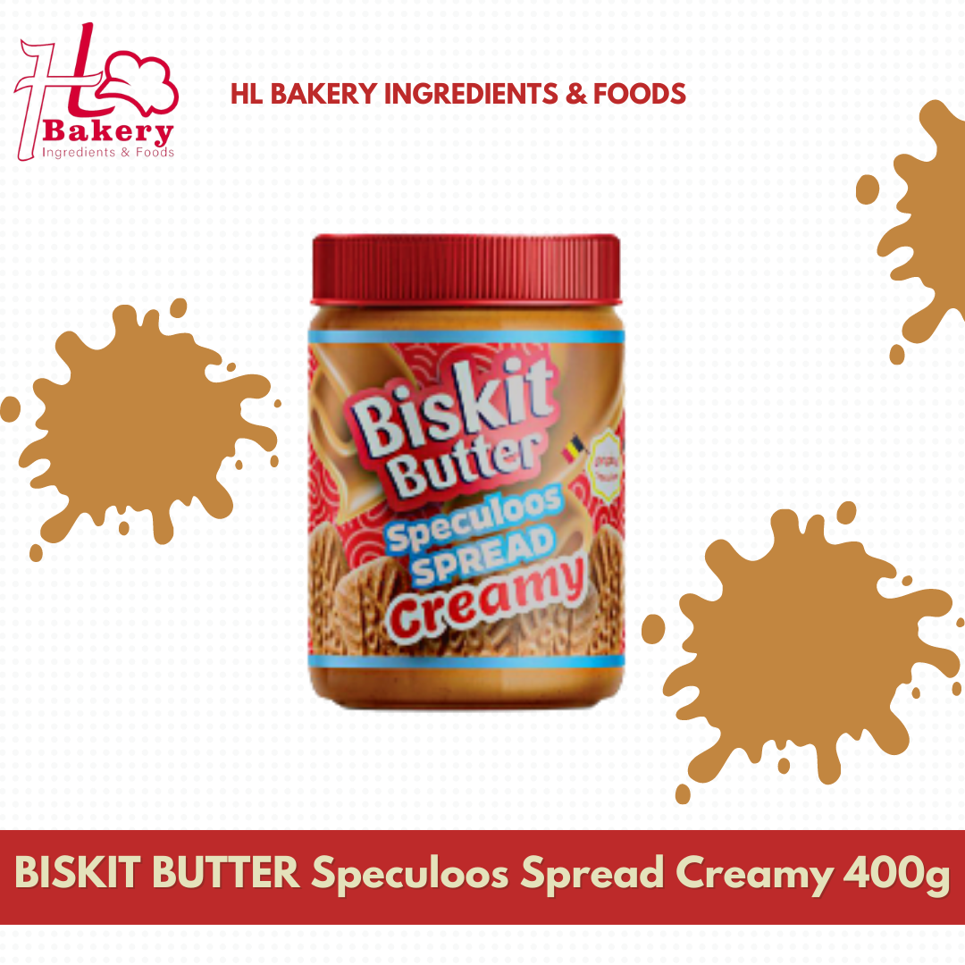 BISKIT BUTTER Speculoos Spread Creamy 400g | Shopee Singapore