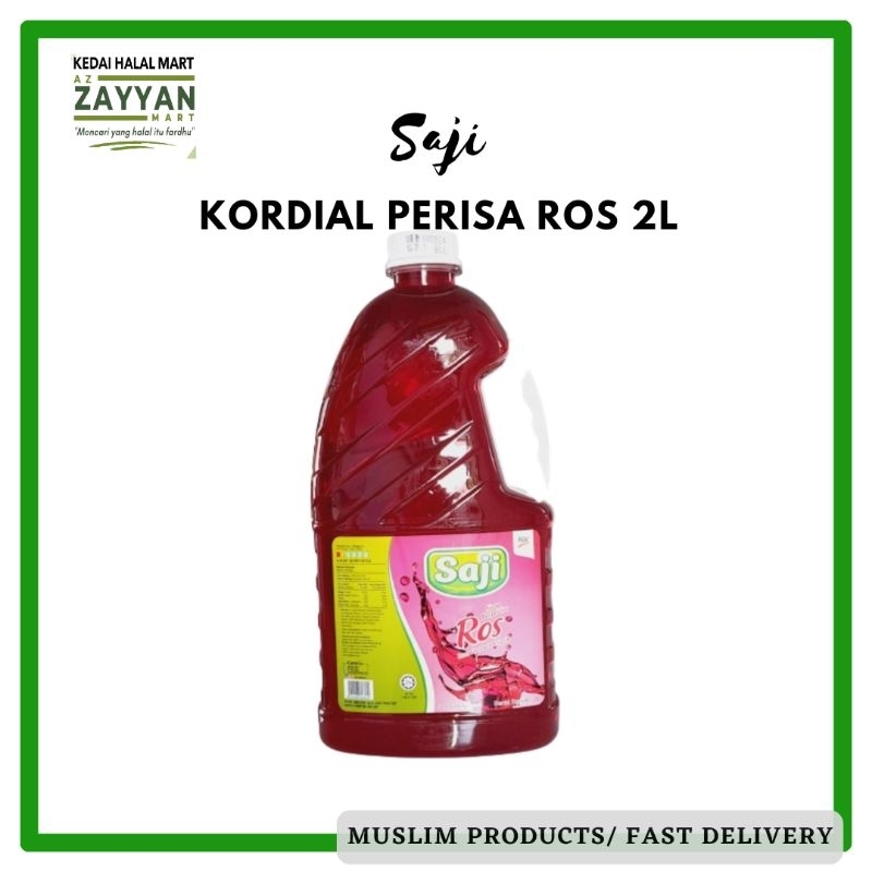 Cordial Serving Syrup with Rose Flavor 2 Liters | Shopee Singapore