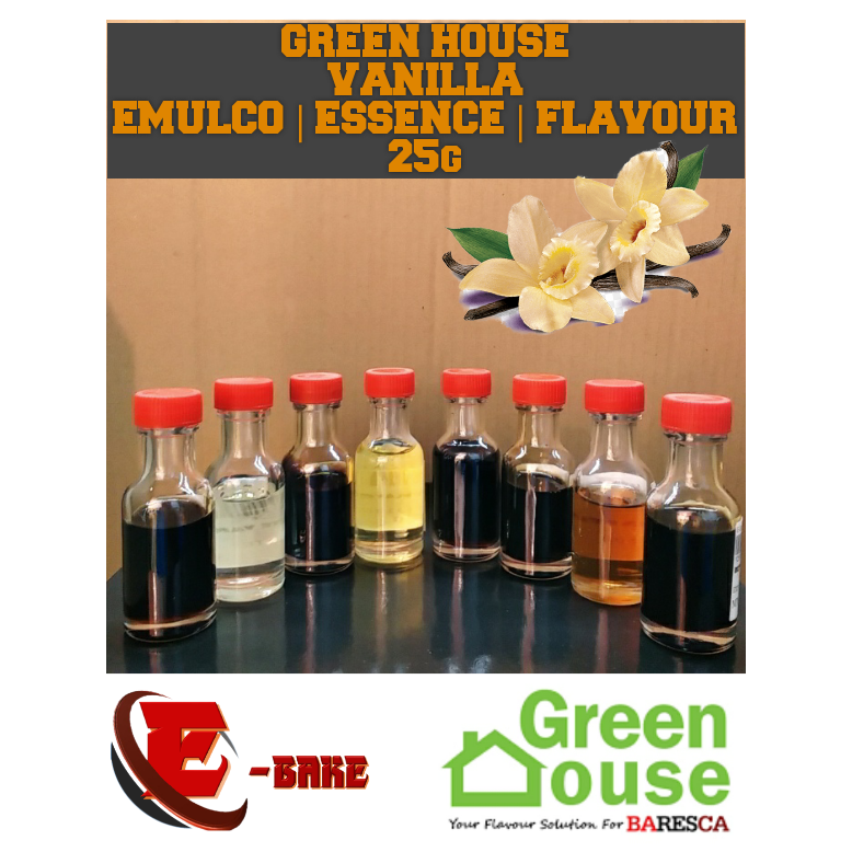 25G REPACK GREEN HOUSE BRAND |WHITE VANILLA| CREAMY VANILLA| VANILLA ...