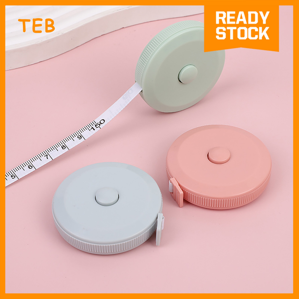 150cm Portable Retractable Measuring Tape, Soft Flexible Roll Ruler for ...