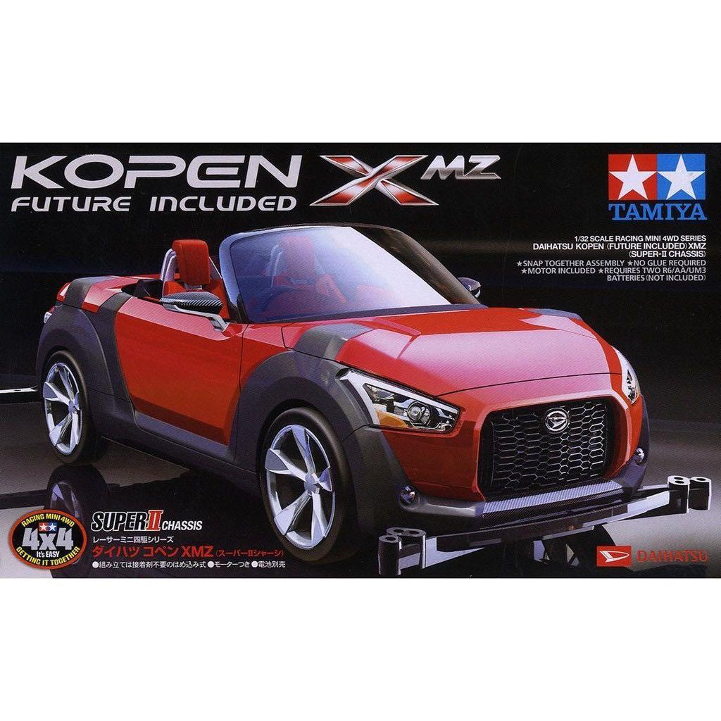 Tamiya Mini 4WD 18082 Daihatsu Kopen (Future Included) XMZ (Super-II ...
