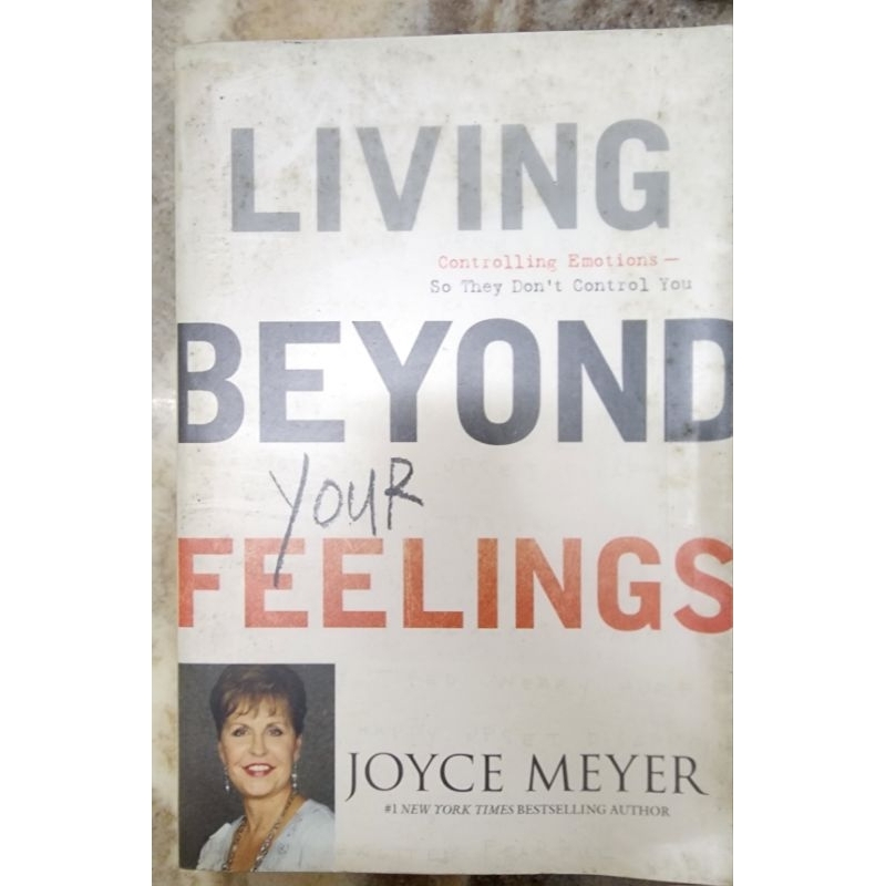 living beyond your feelings (Joyce meyer) | Shopee Singapore