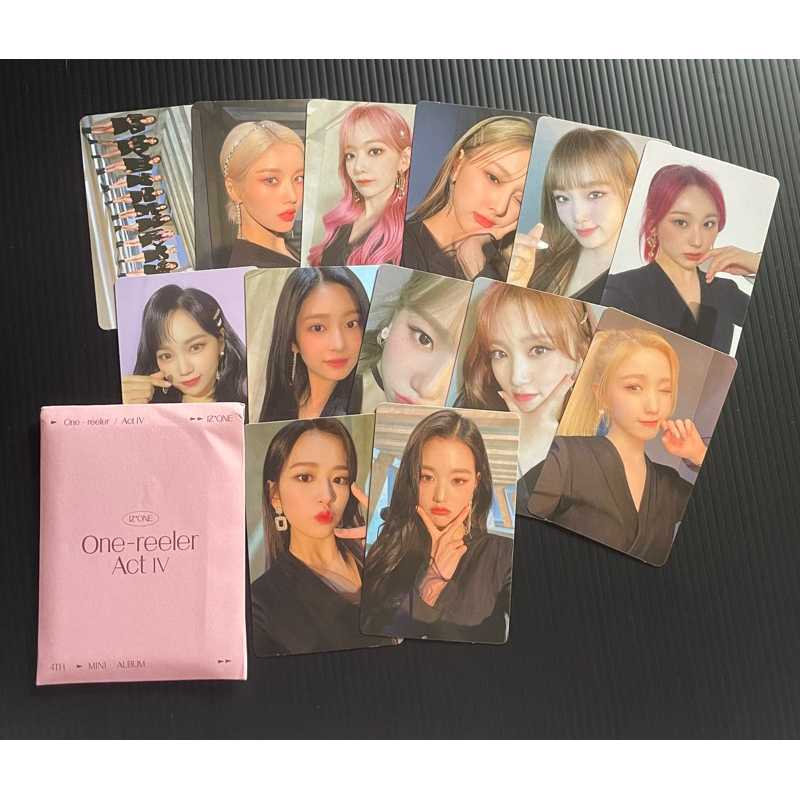 IZ*ONE IZONE Official Photocards One Reeler | Shopee Singapore