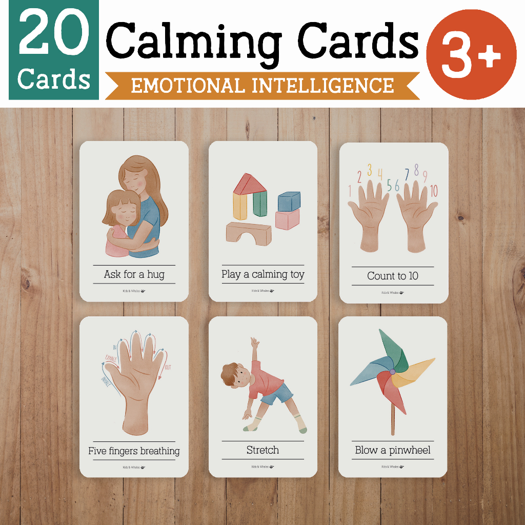 Calming Cards, Calming Techniques Cards, Calming Corner Cards Perfect ...