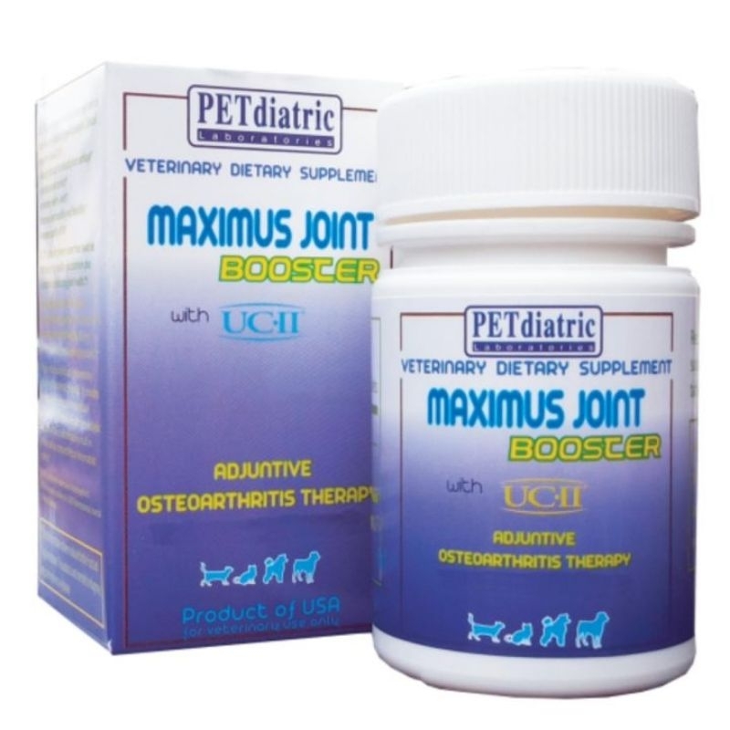PETdiatric Maximus Joint Booster For Cat & Canine (30 Tablets) | Shopee ...