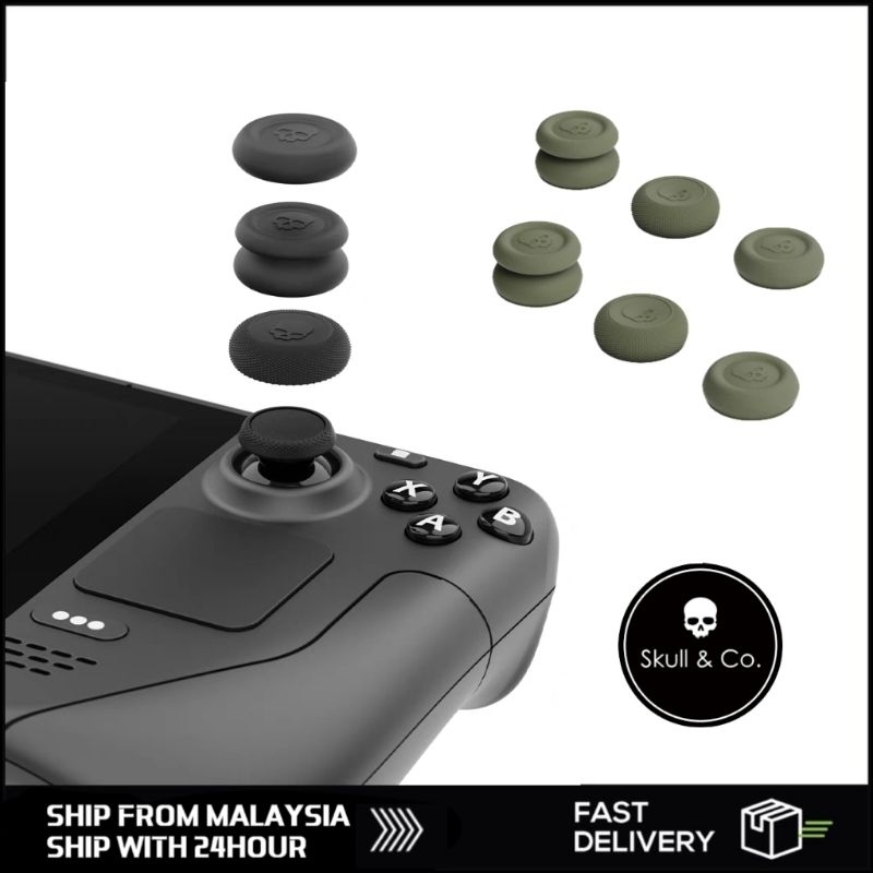Skull & Co Thumb Grip Set Joystick Cap for SteamDeck / ROG Ally X ...