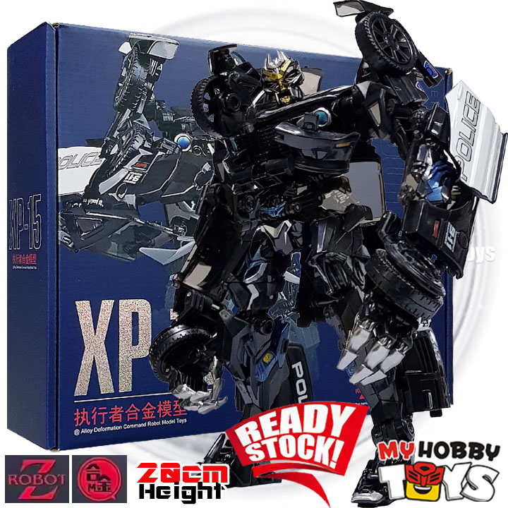 MXToys YueXing Transformable Robot - XP15 Barricade Oversize KO MPM05 ...