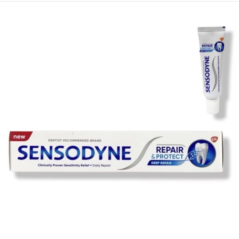 Sensodyne Repair and Protect Toothpaste 20g (Expiry: May 2024) travel ...