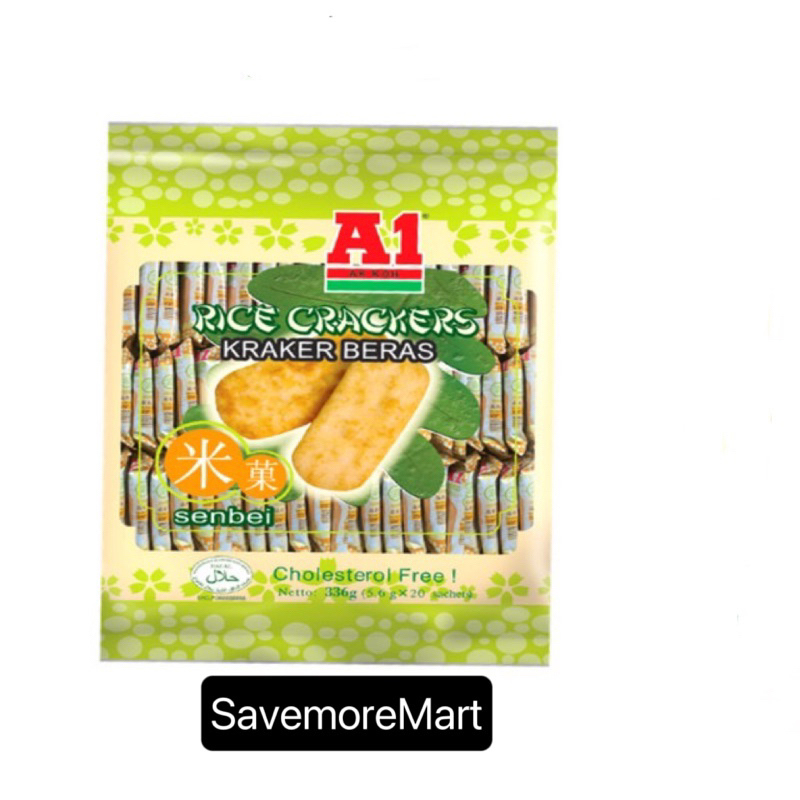 A1 Rice Crackers 336g ( 5.6g x 60 sachets ) | Shopee Singapore