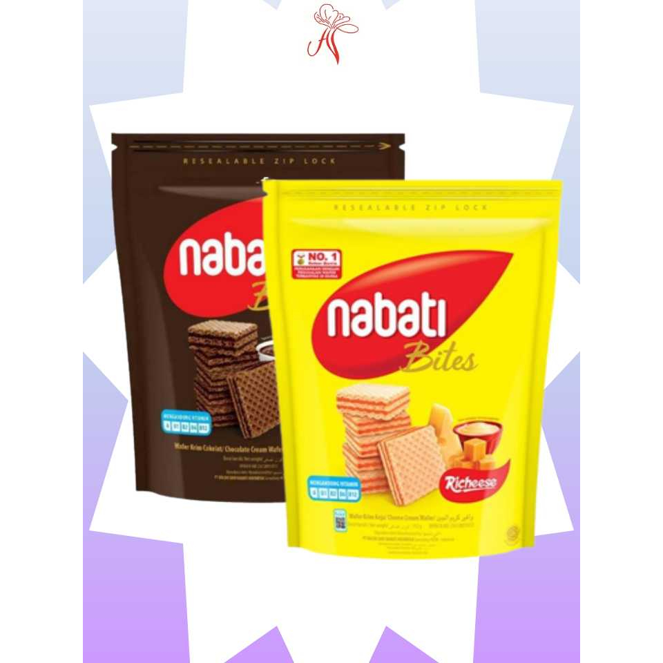 Nabati Bites Cream Wafer Chocolate/Cheese 125g | Shopee Singapore