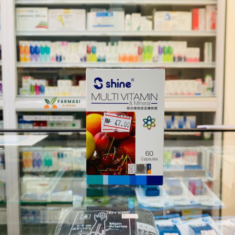 | shine MULTIVITAMIN & MINERAL ( 60 capsules ) | Shopee Singapore