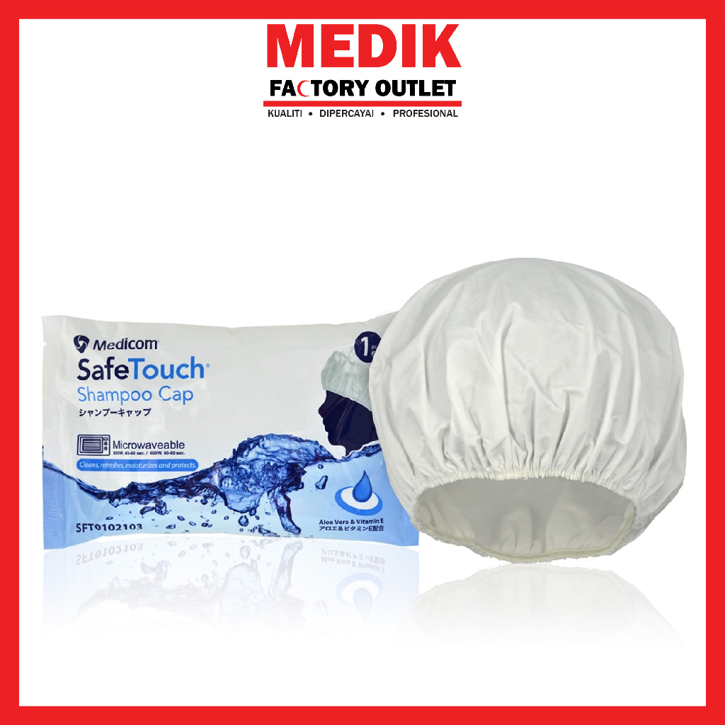 Medicom Safetouch Shampoo Cap (1's/pack) | Shopee Singapore