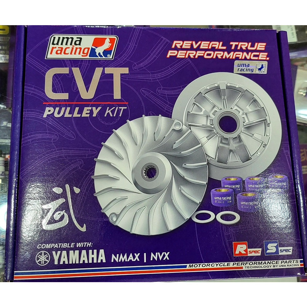 UMA RACING NMAX NVX V1 & V2 CVT PULLEY KIT FRONT PULLEY SET (NEW ...