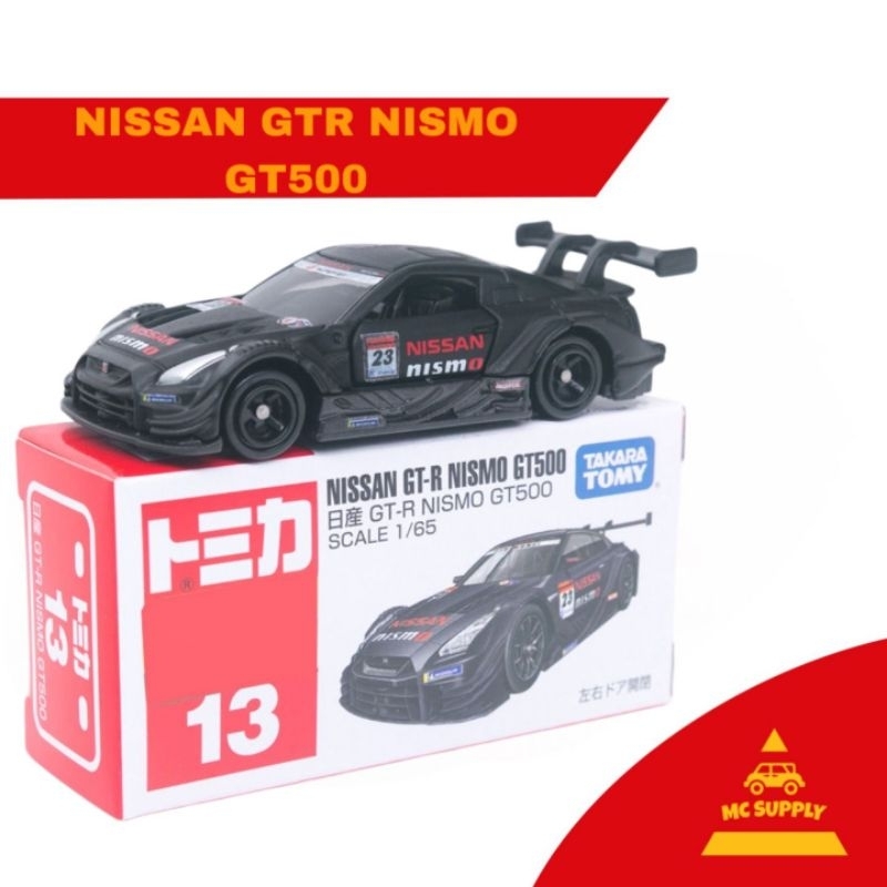 Takara Tomy Tomica Nissan GT-R Nismo GT500 Diecast Car Toy Size Hotwheels No.13 | Shopee Singapore