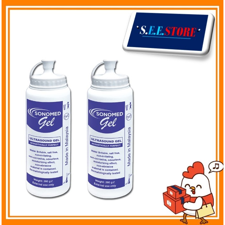 SKYGEL Ultrasound Gel 260ml x 2 Bottle Bue Color | Shopee Singapore