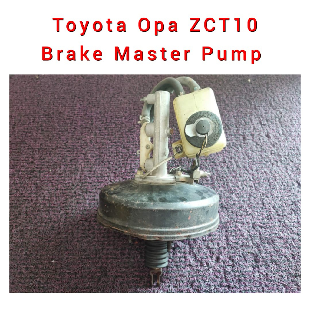 Toyota Opa ZCT10 Brake Master Pump / Brake Booster / Brake Servo / Brek ...
